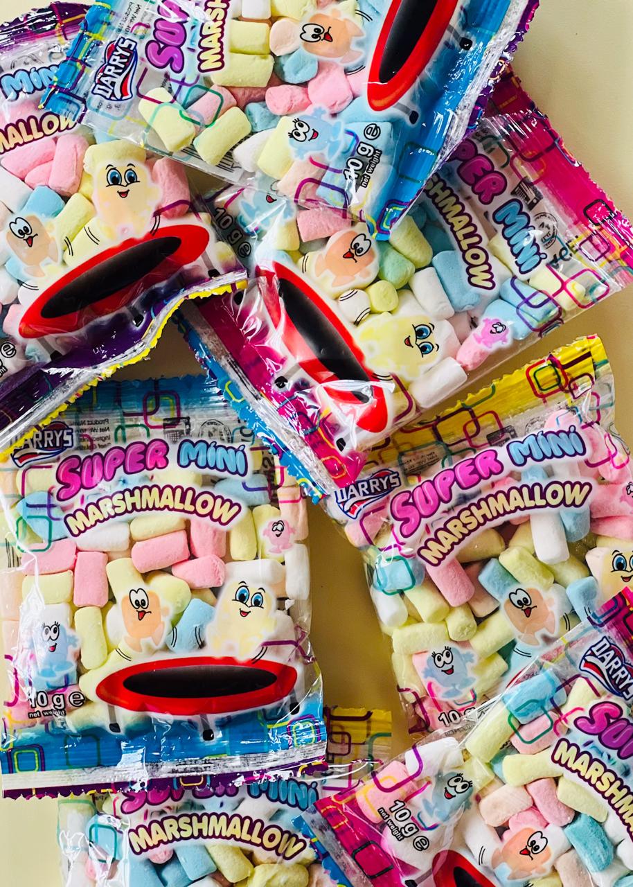 Super mini mallows 70 pkts in a bag - Extreme Sweets