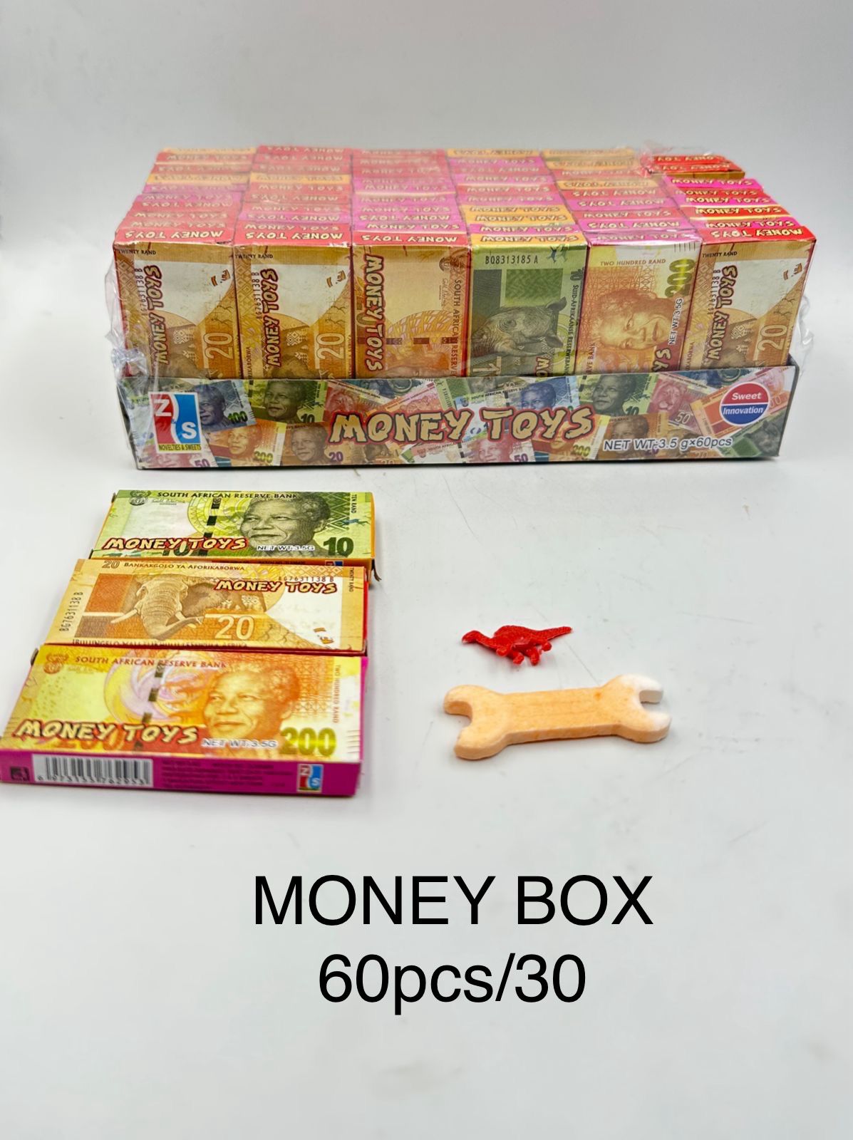 Money Candy Toy 60 pieces - Extreme Sweets